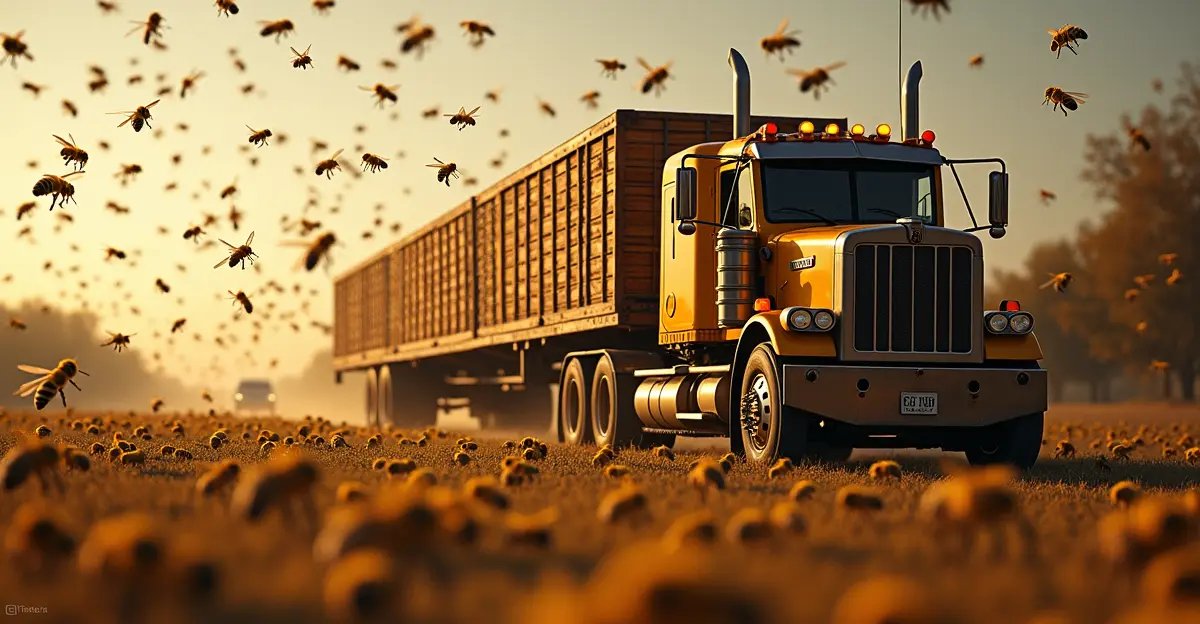 2 Million Bees Escape After Truck Crash in North Dakota | accident ...