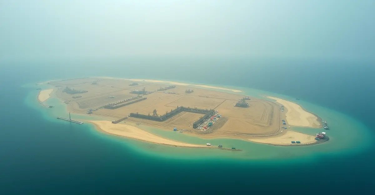 China's Island Building Explained: Antelope Reef Military Base in South ...
