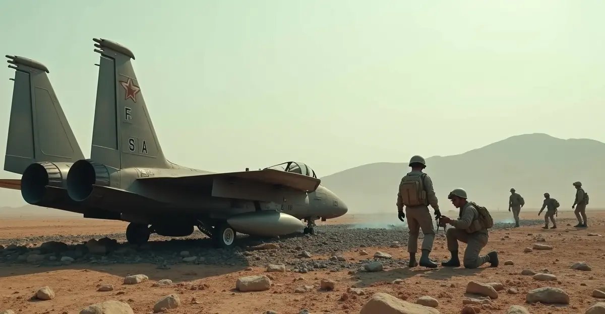 US F-15E Shot Down Over Iran: Pilot Rescued, Search Continues ...