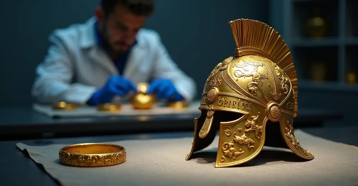 Stolen Romanian Golden Helmet Recovered: Dacian Treasure Returned After ...